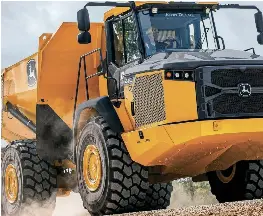 Dump truck redesigned to improve surface mining - PressReader