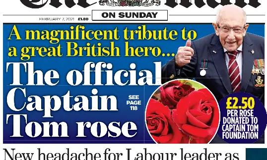 The official Captain Tom rose - PressReader