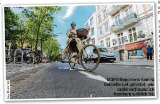 Zehn Minuten mit dem Rad durch Hamburg — und ich dreh durch! - PressReader