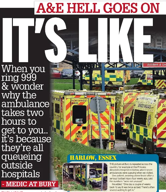A&E HELL GOES ON IT’S LIKE AFTER PENSIONER DEATH - PressReader