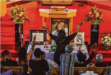 Hundreds honor slain mother - PressReader