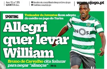 Allegri quer levar William - PressReader