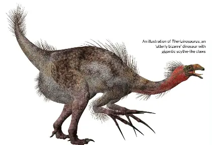 Bizarre dinosaur had gigantic but flimsy claws - PressReader