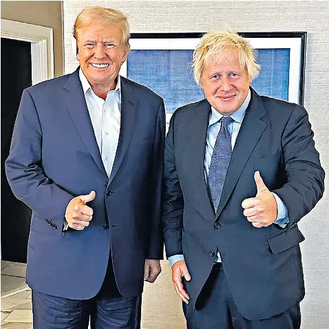 Johnson asks Trump to stand by Ukraine - PressReader