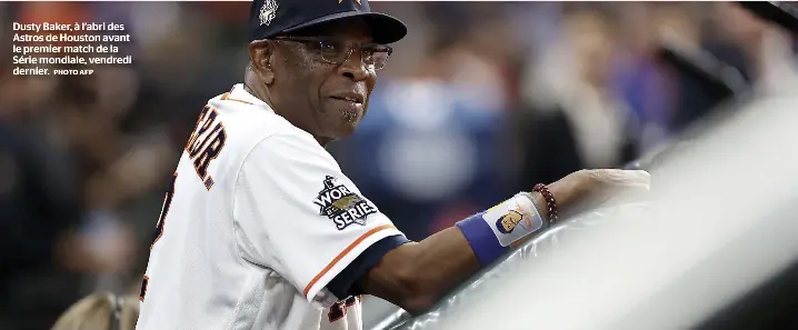 Dusty Baker et les joueurs semblent nerveux - PressReader