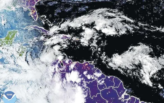 Storm in the Caribbean on track to hit Cuba as a hurricane - PressReader