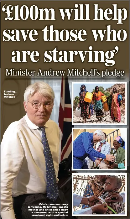 ‘£100m will help save those who are starving’ - PressReader