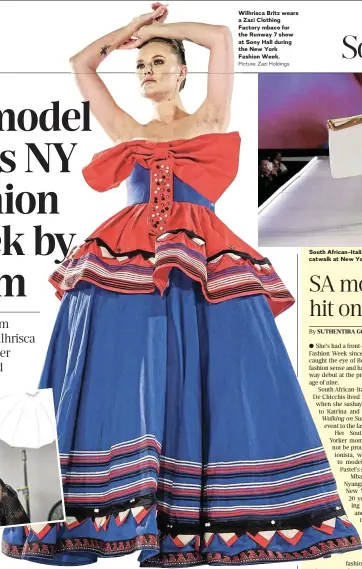 SA model takes NY Fashion Week by storm - PressReader