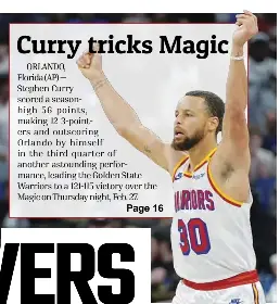 Curry tricks Magic - PressReader