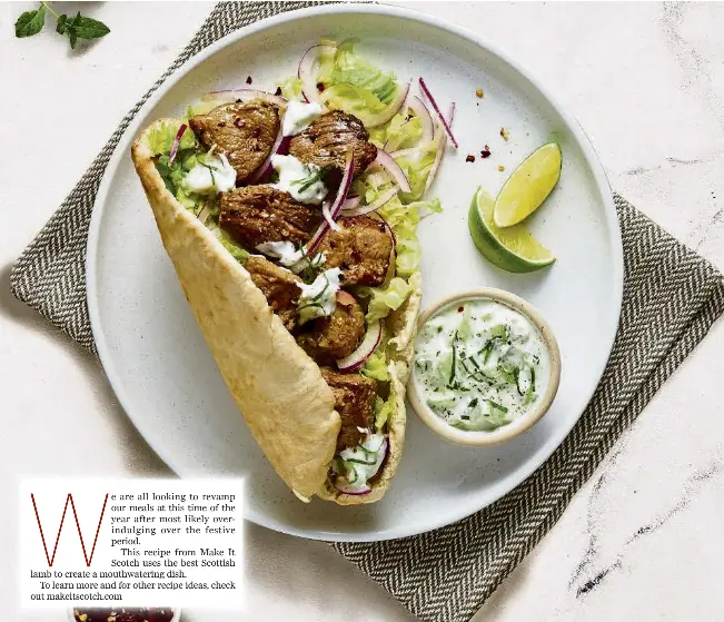 A lamb dish with zest - PressReader