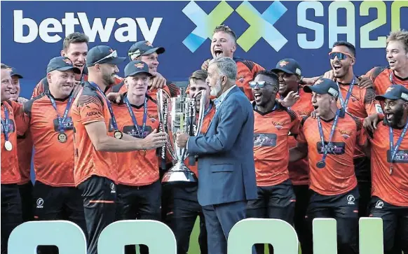 Markram attributes SA20 triumph to players’ persistenc­e - PressReader