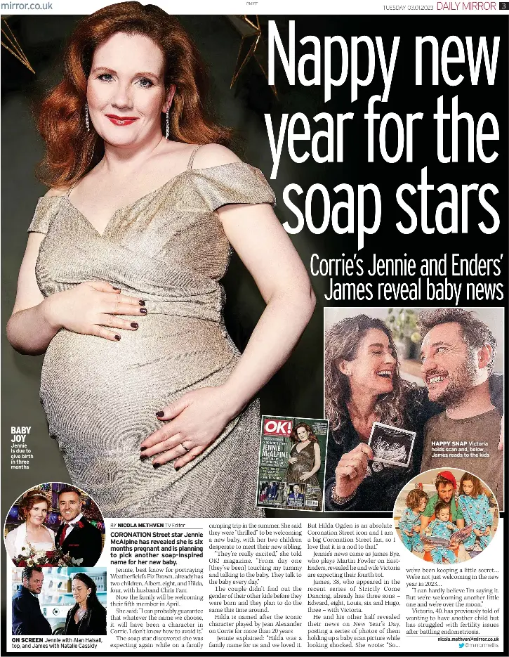 Nappy new3 year for the soap stars - PressReader