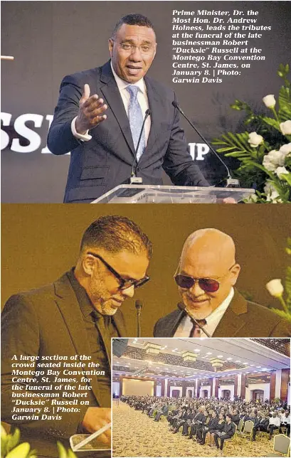 ROBERT “DUCKSIE” RUSSELL REMEMBERED AS VISIONARY AND PATRIOT AT FUNERAL ...