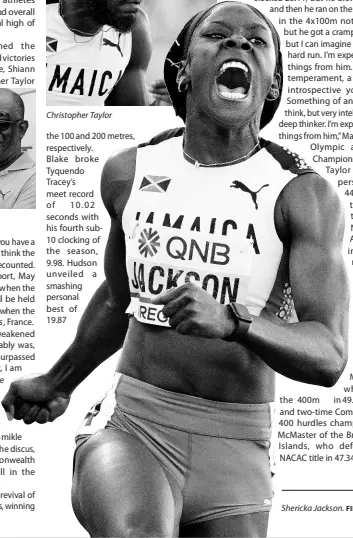 NACAC team rose to the occasion, says May - PressReader