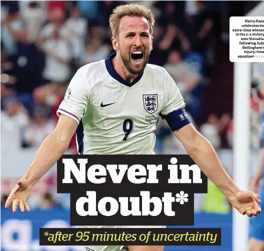 Never in doubt* Bold Bellingham hits back despite England being 85 seconds from exit - PressReader