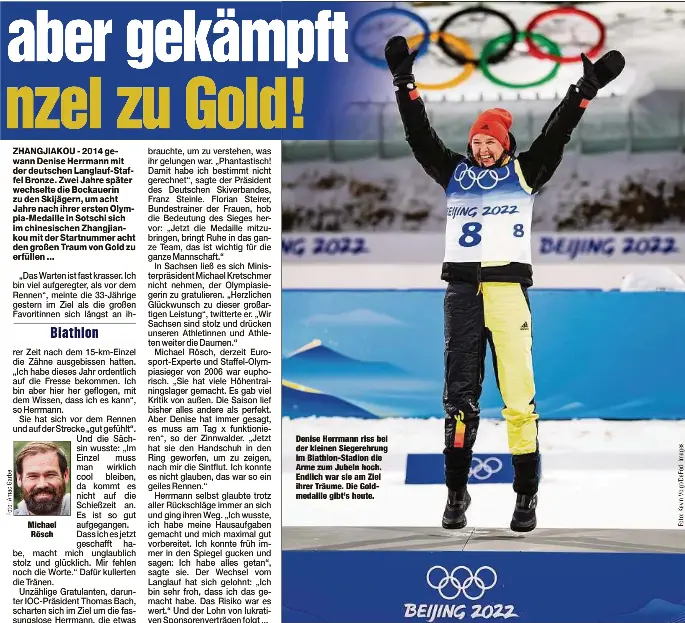 Aber gekämpft nzel zu Gold! - PressReader