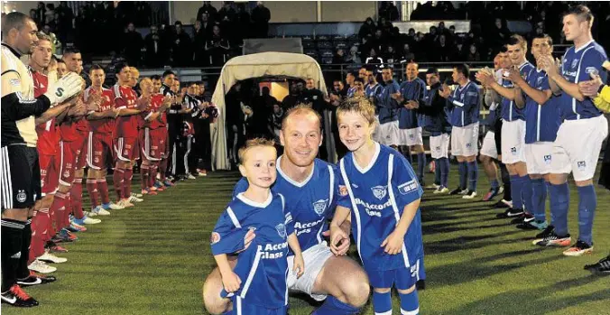 Bavidge soaks up the atmosphere on his big night against Aberdeen ...