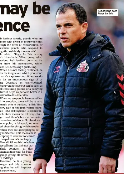 Hint Le Bris may be losing confidence - PressReader