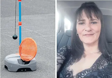 Woman used ball set and pot plant to strike window - PressReader