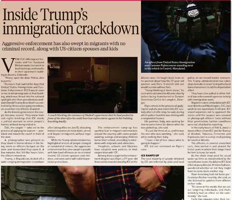 Inside Trump’s immigratio­n crackdown - PressReader