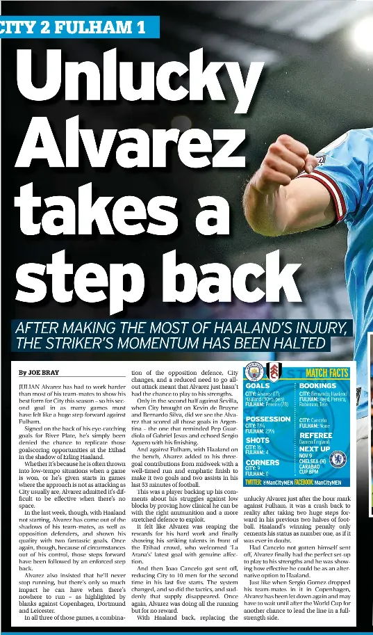 Unlucky Alvarez takes a step back - PressReader