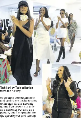 Lucien Harrison takes on ready-to-wear - PressReader