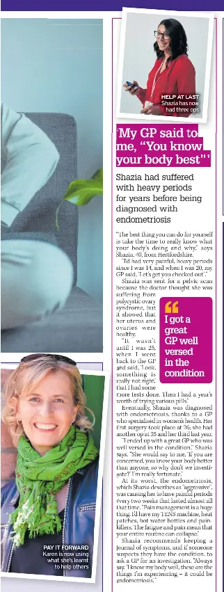 Me, “You know your body best”’ - PressReader