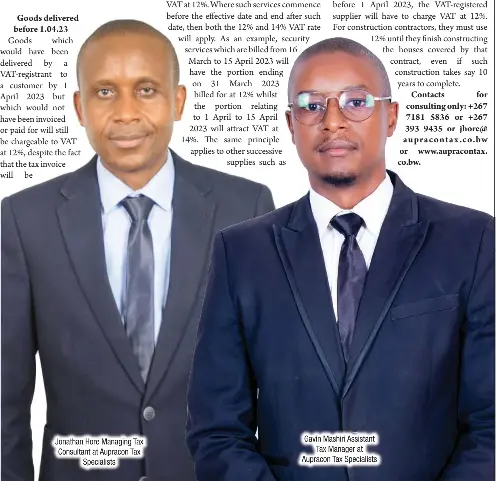 12% VAT still applies post 1 April 2023 - PressReader