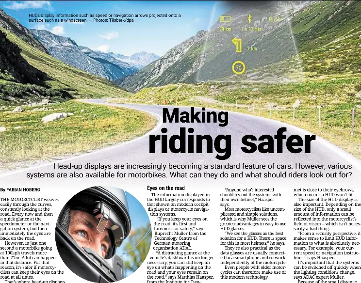 Making riding safer - PressReader