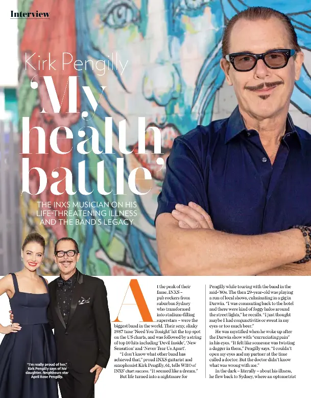 MY HEALTH BATTLE Kirk Pengilly opens up - PressReader