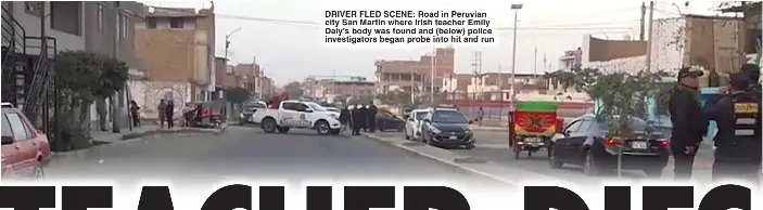 TEACHER DIES IN PERU HIT & RUN - PressReader