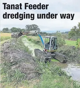 Tanat Feeder dredging under way - PressReader