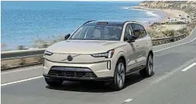 Volvo EX90 an impressive EV with tech galore - PressReader