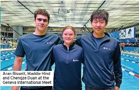 RTW Monson swimmers make European splash - PressReader