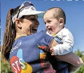 How her baby inspired mom Vicky to the Paris Games - PressReader