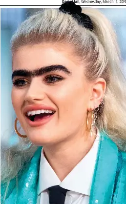 Model: I get death threats over my monobrow - PressReader