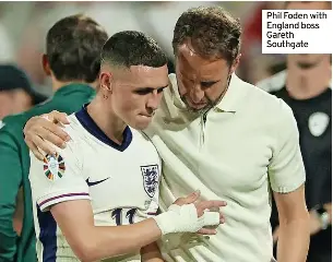 Foden feels ‘sorry’ over criticism of Southgate - PressReader