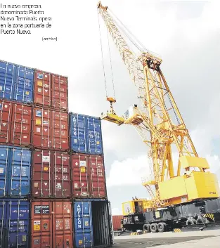 En el limbo la alianza de Puerto Rico Terminals - PressReader