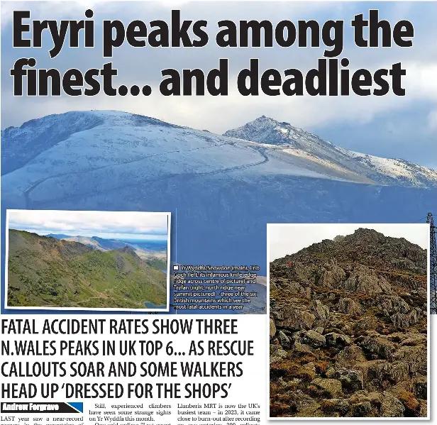 Eryri peaks among the finest... and deadliest - PressReader