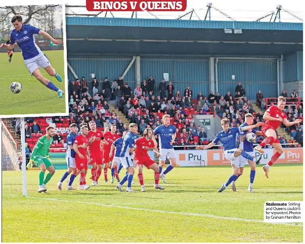 Deadlock as play-off nerves strike - PressReader