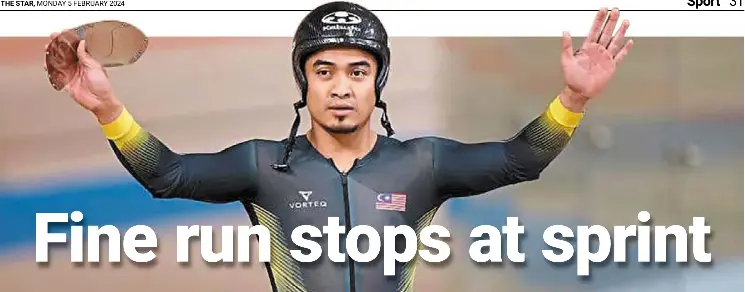 Fine run stops at sprint - PressReader