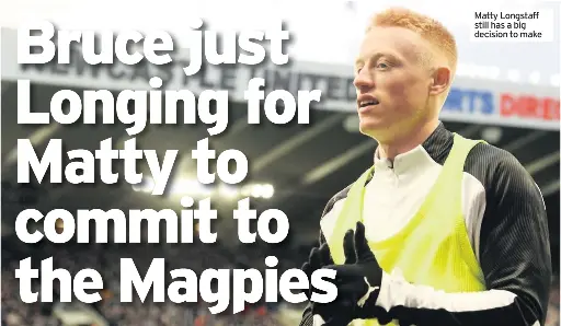 Bruce just Longing for Matty to commit to the Magpies - PressReader