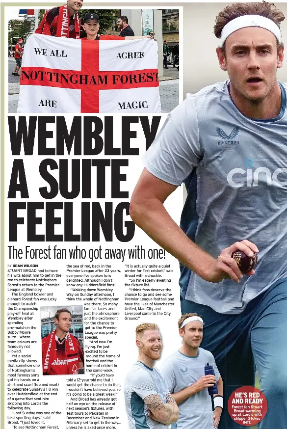 WEMBLEY A SUITE FEELING - PressReader
