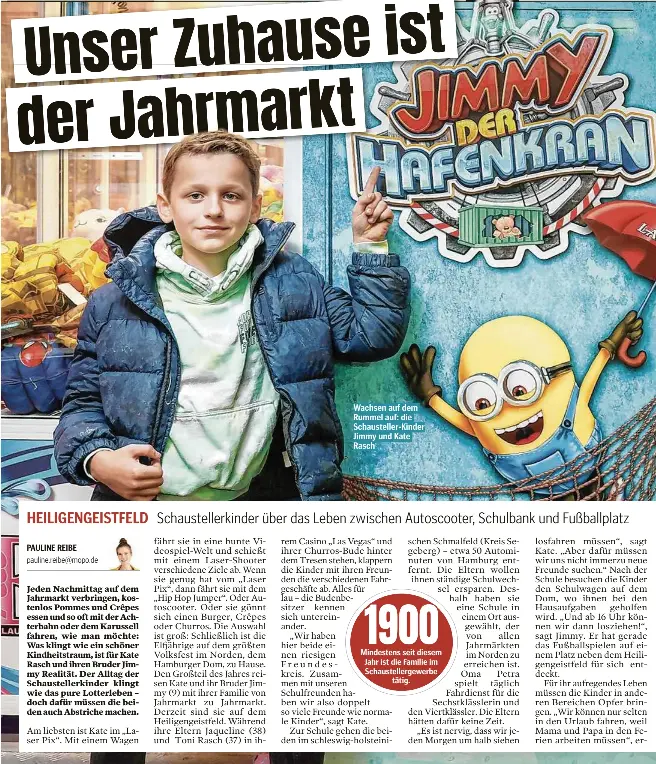 Unser Zuhause ist der Jahrmarkt - PressReader