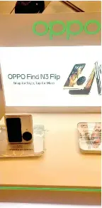 Duplica las preventas nuevo OPPO Find N3 Flip - PressReader