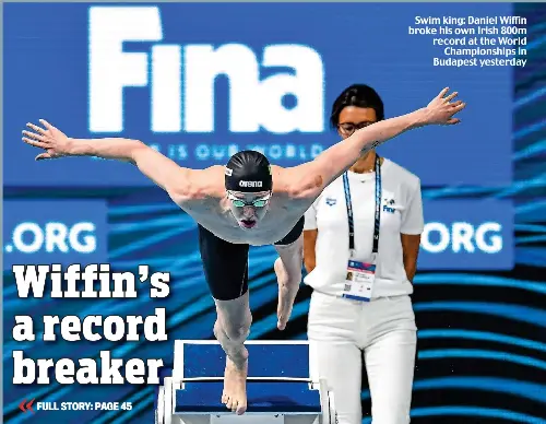 Wiffin’s a record breaker - PressReader