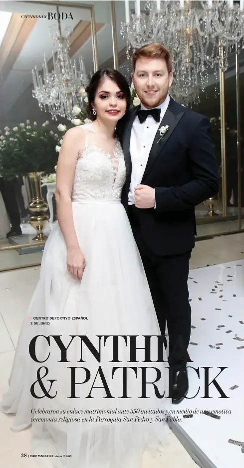 Cynthia y Patrick se dan el sí - PressReader