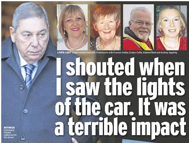 I shouted when I saw the lights of the car. It was a terrible impact - PressReader