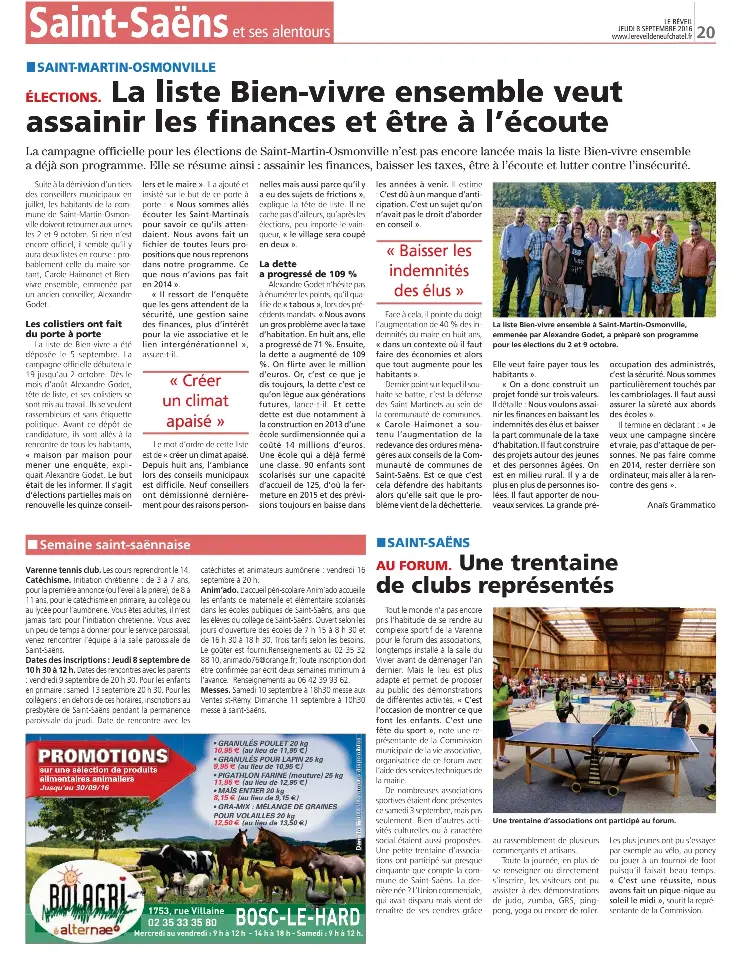 Elections : déjà une liste complète - PressReader