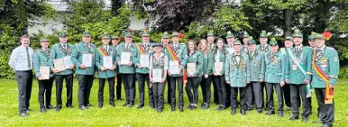 Ehrungen beim Schützenfr­ühstück in Nordborche­n - PressReader